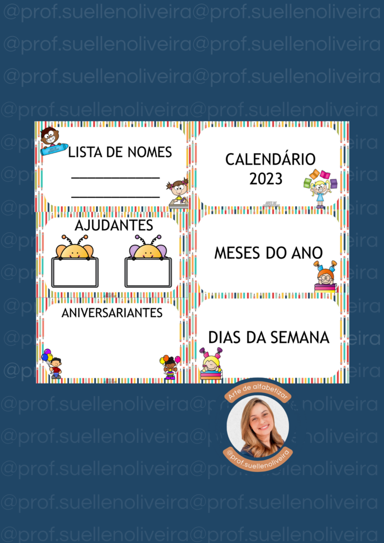Cartazes Para Sala De Aula Suéllen Arte De Alfabetizar